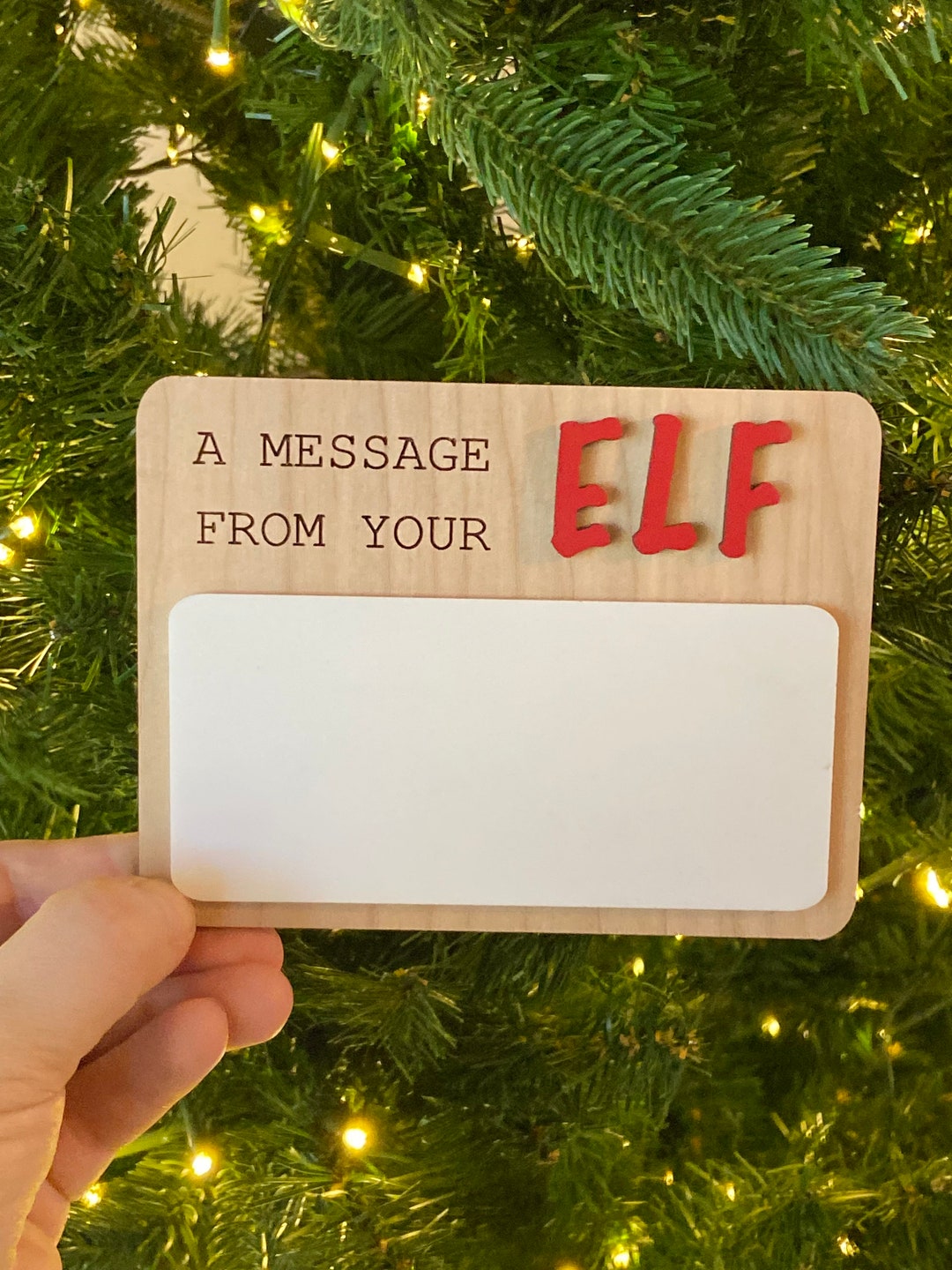 A Message From Your Elf Message From Elf Whitebard Elf Message Board ...