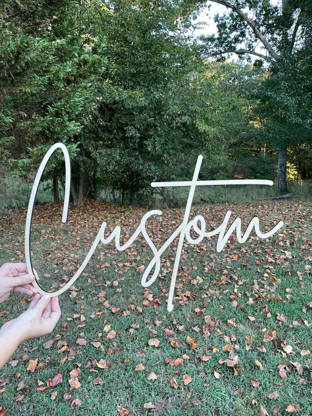 Custom Wood Word Personalized Wood Wall Letters Wooden Name Signs ...