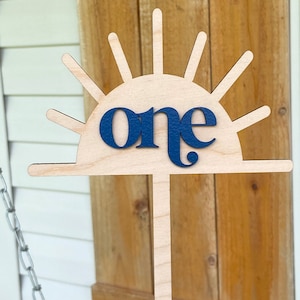 Sun Boho Cake Topper Sun ONE Smash Cake Beach Themed First Birthday ...
