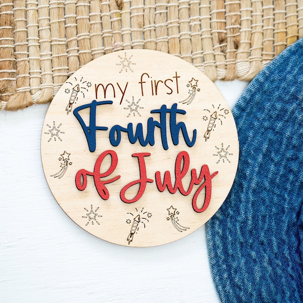 First Fourth of July - Etsy