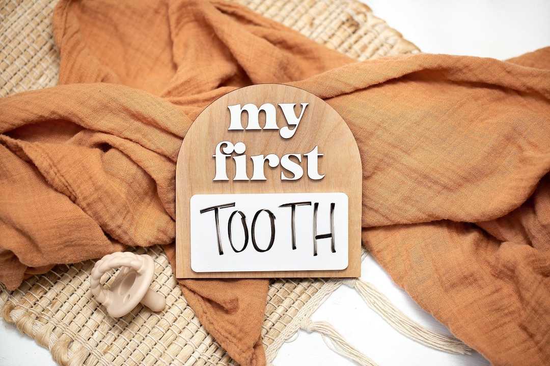 My First Wooden Milestone Baby Disc Baby Milestone Cards My First ...