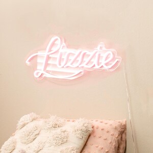 Custom Name Sign for Kids Neon Sign Bedroom Neon Sign Custom Neon Sign ...