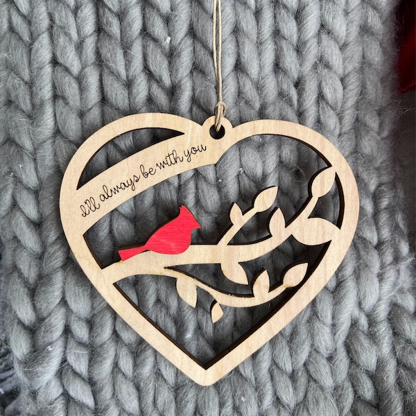 Red Bird Ornament - Etsy