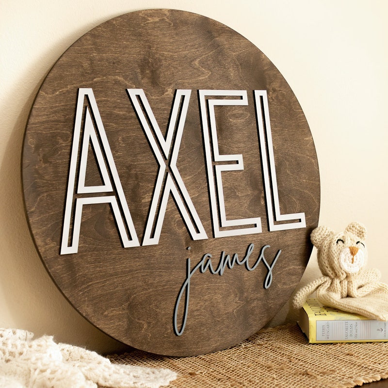 Baby Boy Nursery Sign - Etsy