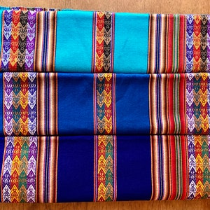 Genuine Andean Aguayo Cloth From Perú - 3'10" X 3'6" (117x106 Cm) - Etsy
