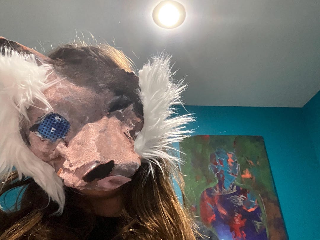 Cute Dog Mask - Etsy