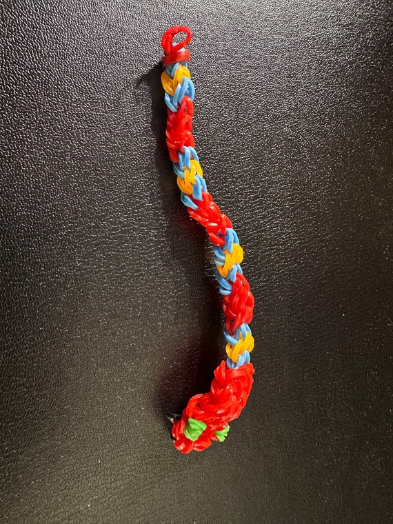 Rainbow Loom Snake Charm