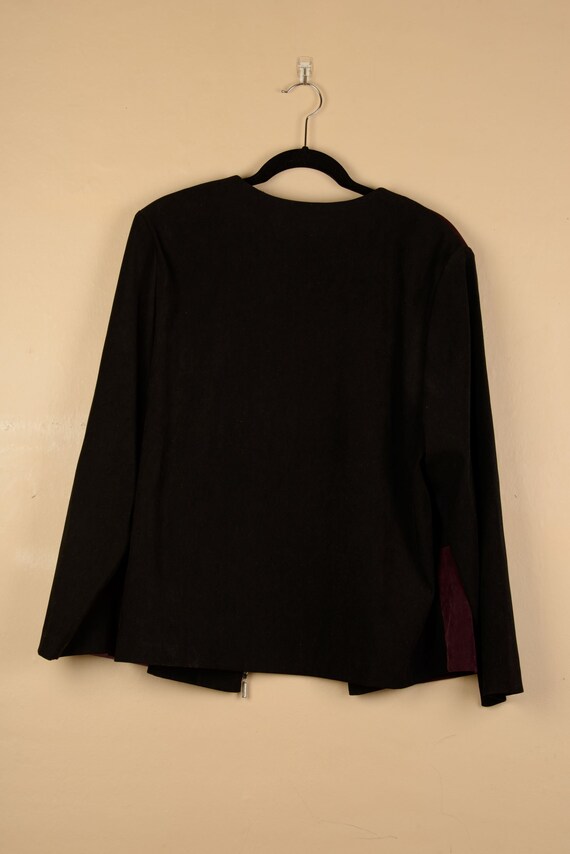1990s Jennifer Moore Color Blocked Jacket - Gem