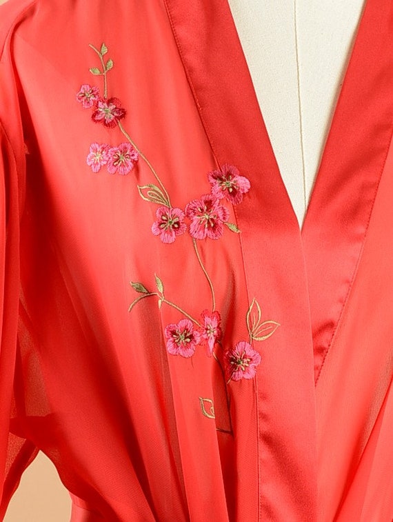 1990s Enchanting Sheer Robe - Gem