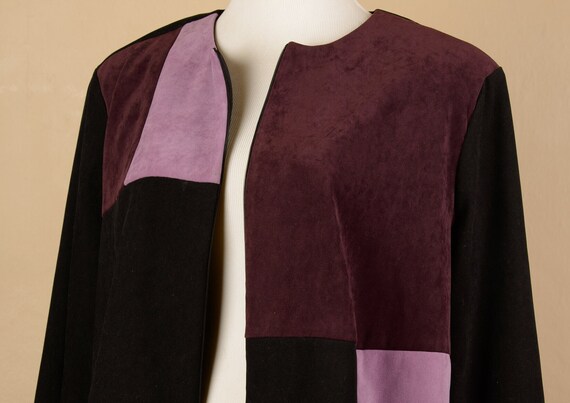 1990s Jennifer Moore Color Blocked Jacket - Gem
