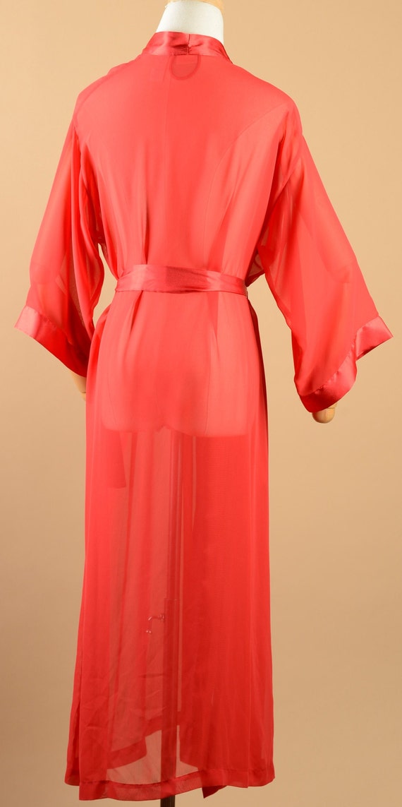 1990s Enchanting Sheer Robe - Gem