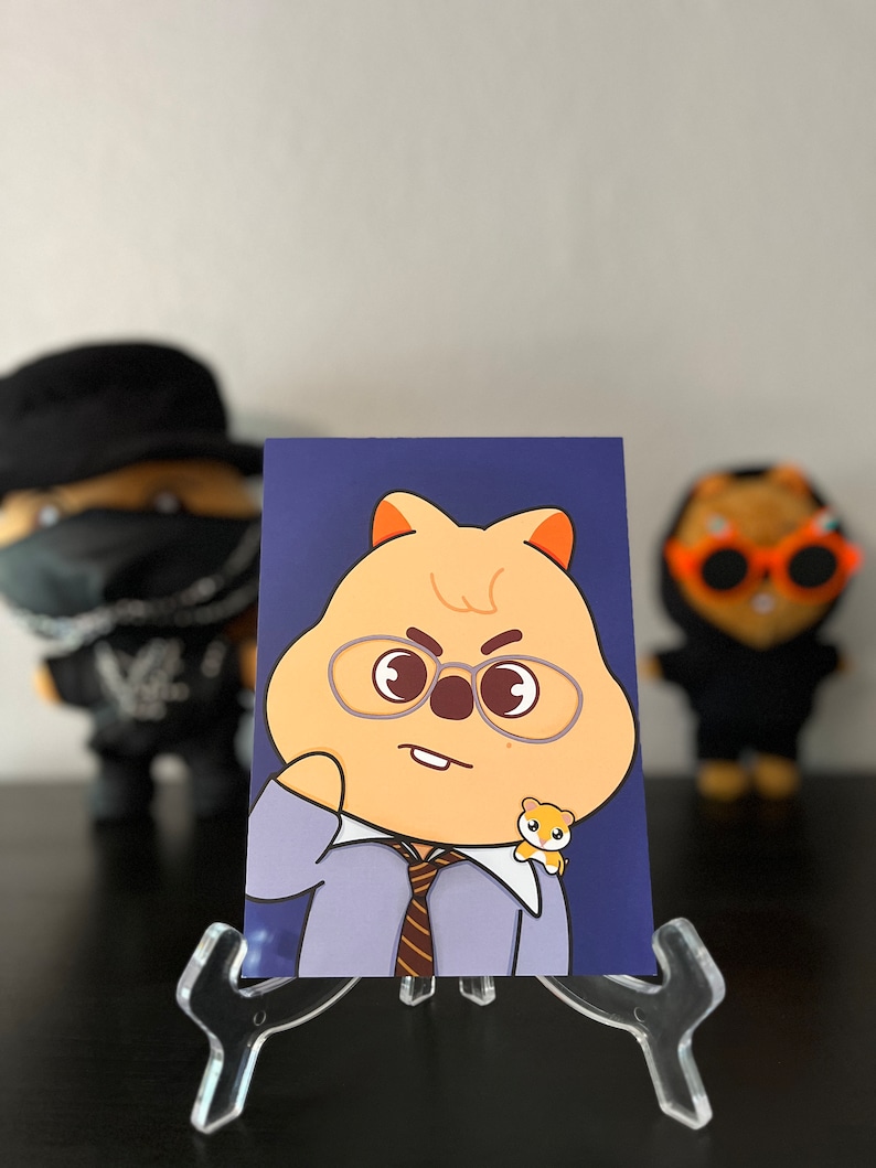 Magic School HAN Quokka Stray Kids / Skzoo KPOP Fanart 5x7 Inch Digital ...