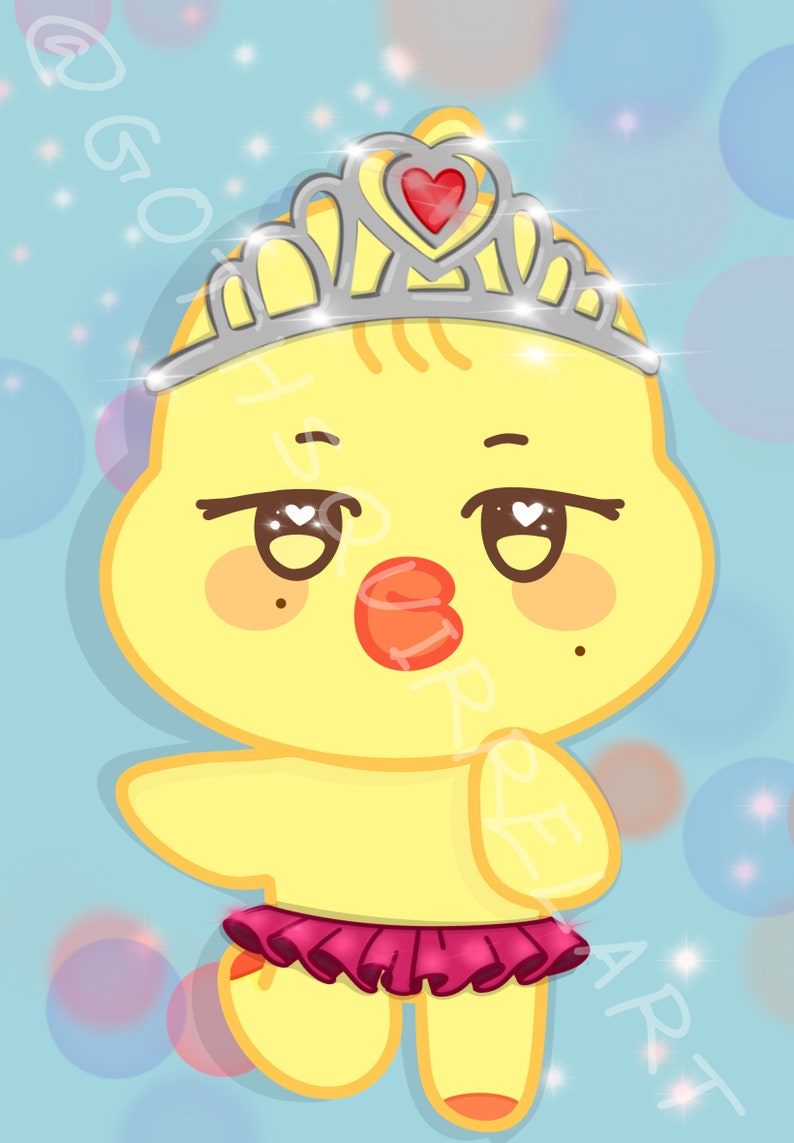 Ateez/aniteez Inspired - PRINCESS MINGI - Bbyongming - Mingi - Kpop ...