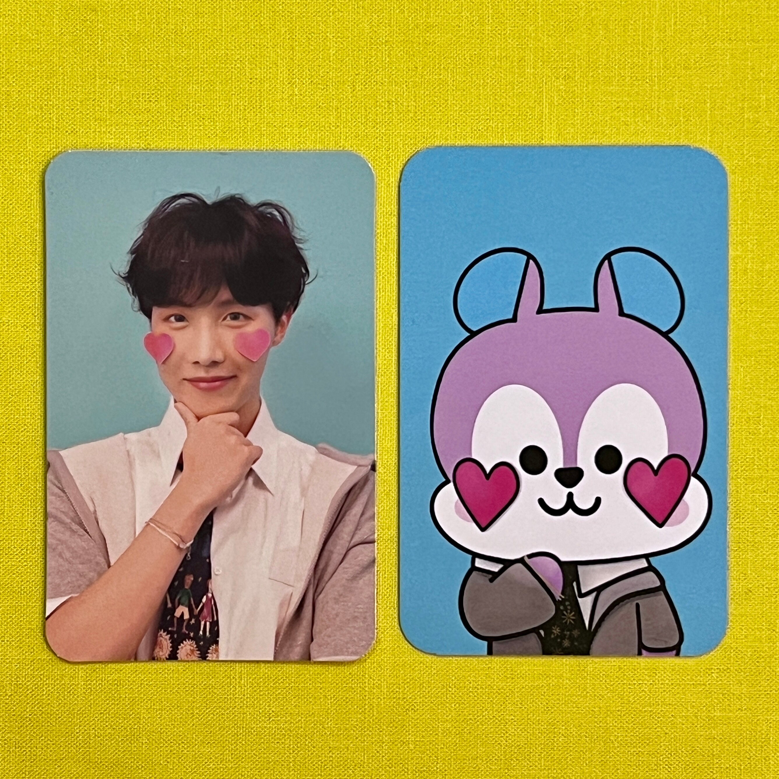 BTS Gone BT21 Fanmade Photocard Set 'love Yourself: Answer' Inspired ...