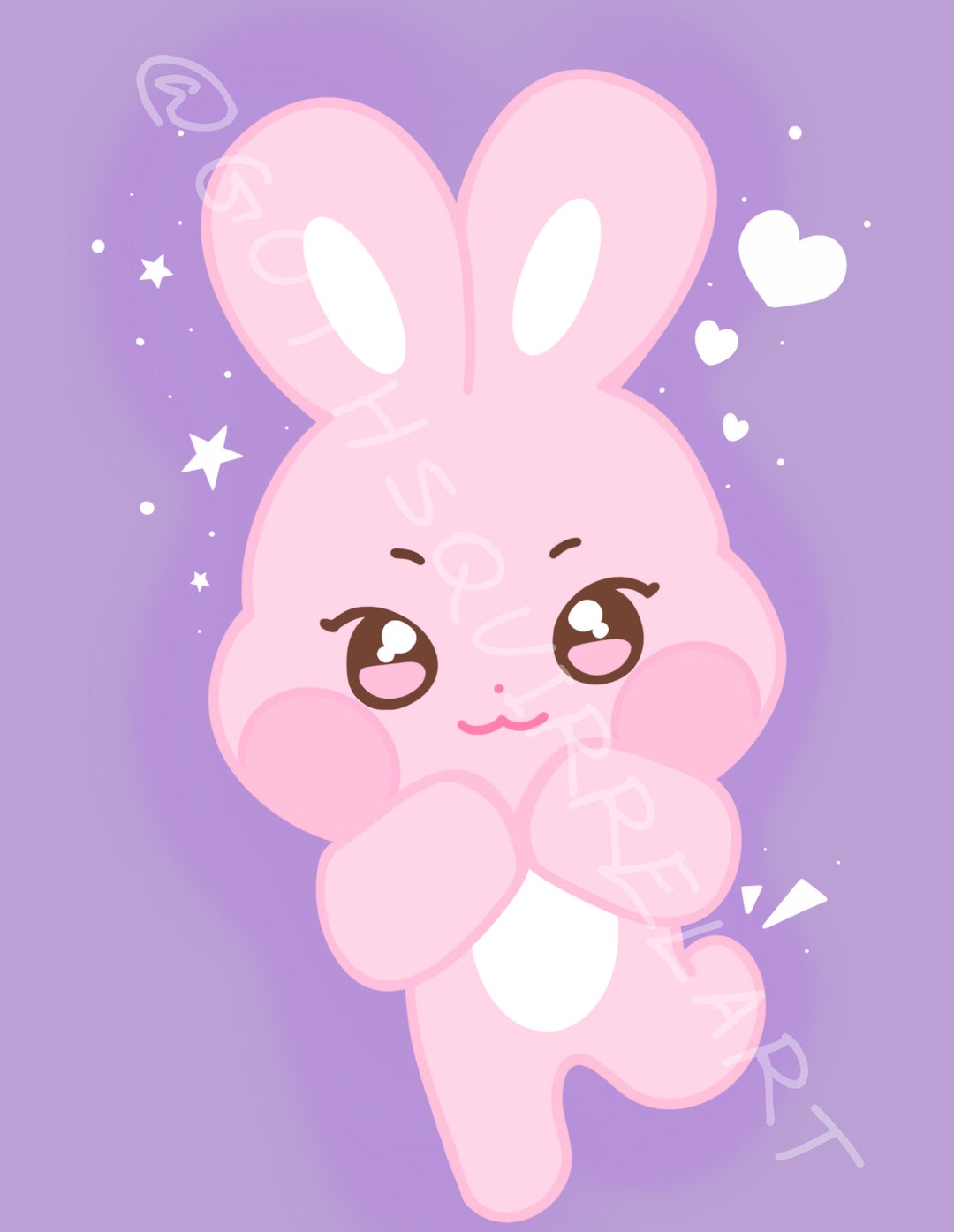 Ddeongbyeoli - Ateez / Aniteez - Park Seonghwa - Kpop Fanart - 5x7 Inch ...