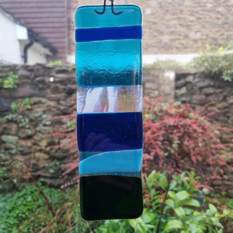 Fused Glass Suncatcher - Etsy UK
