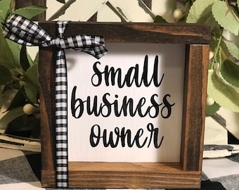 Small Business Sign - Etsy