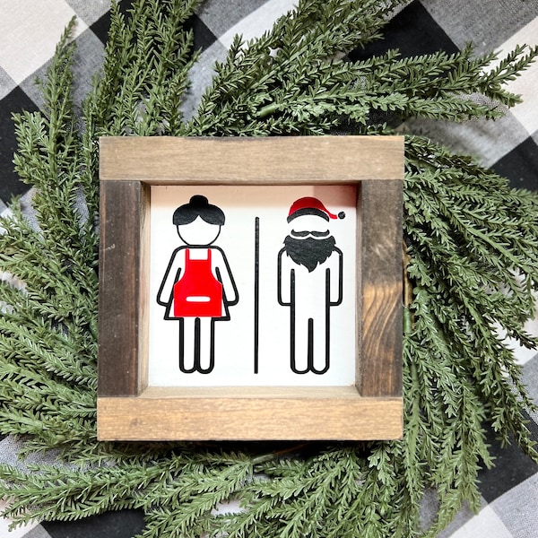 Christmas Bathroom - Etsy