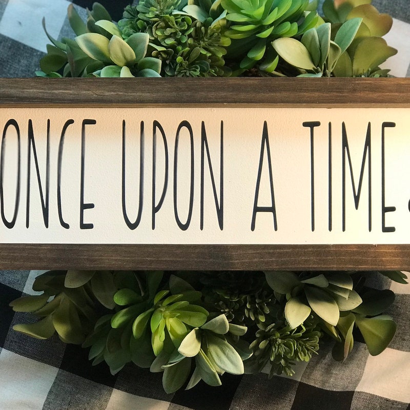 Once Upon a Time Sign - Etsy
