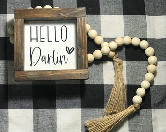 Darlin Sign - Etsy