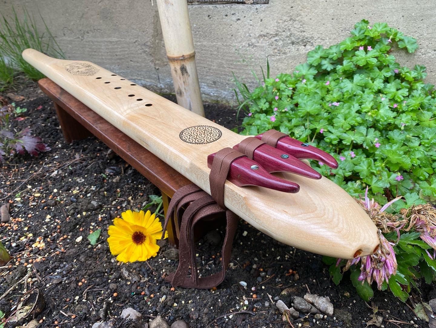 Triple Contrabass Flute