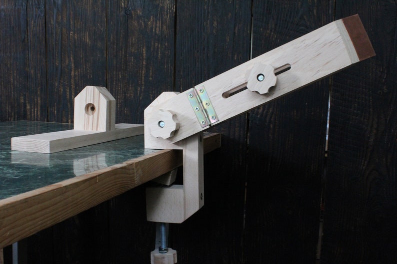 2 in 1 Leather Sewing Lacing Pony, Rotatable Hand Stitching Pony Clamp ...