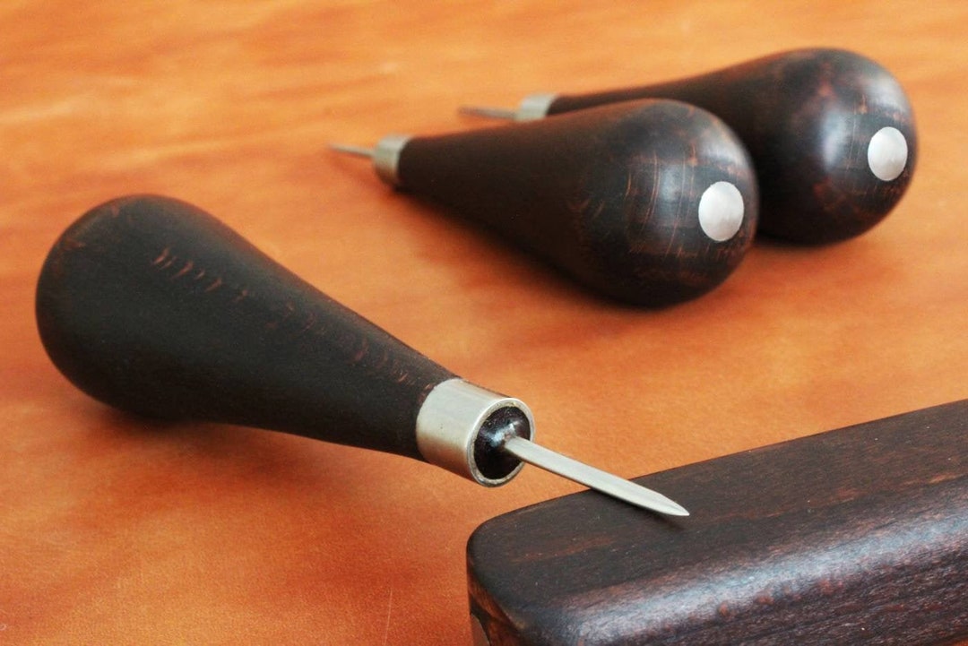 France Style Awl, Oliva Awl, Diamond Awl, Round Awl Leather Sewing Hand ...