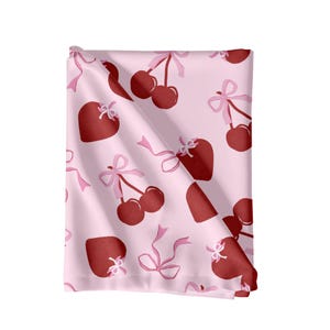 Coquette Fruit Seamless Pattern for Valentine's Day, Preppy Strawberry ...