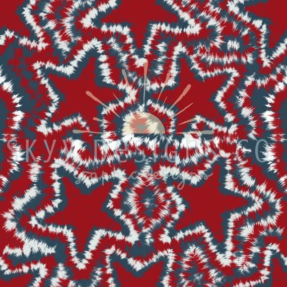 Tie Dye Stars Digital Seamless Pattern for Fabrics and - Etsy