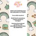 Lucky Rainbows and Clovers Seamless Pattern for St. Patrick's Day, St ...