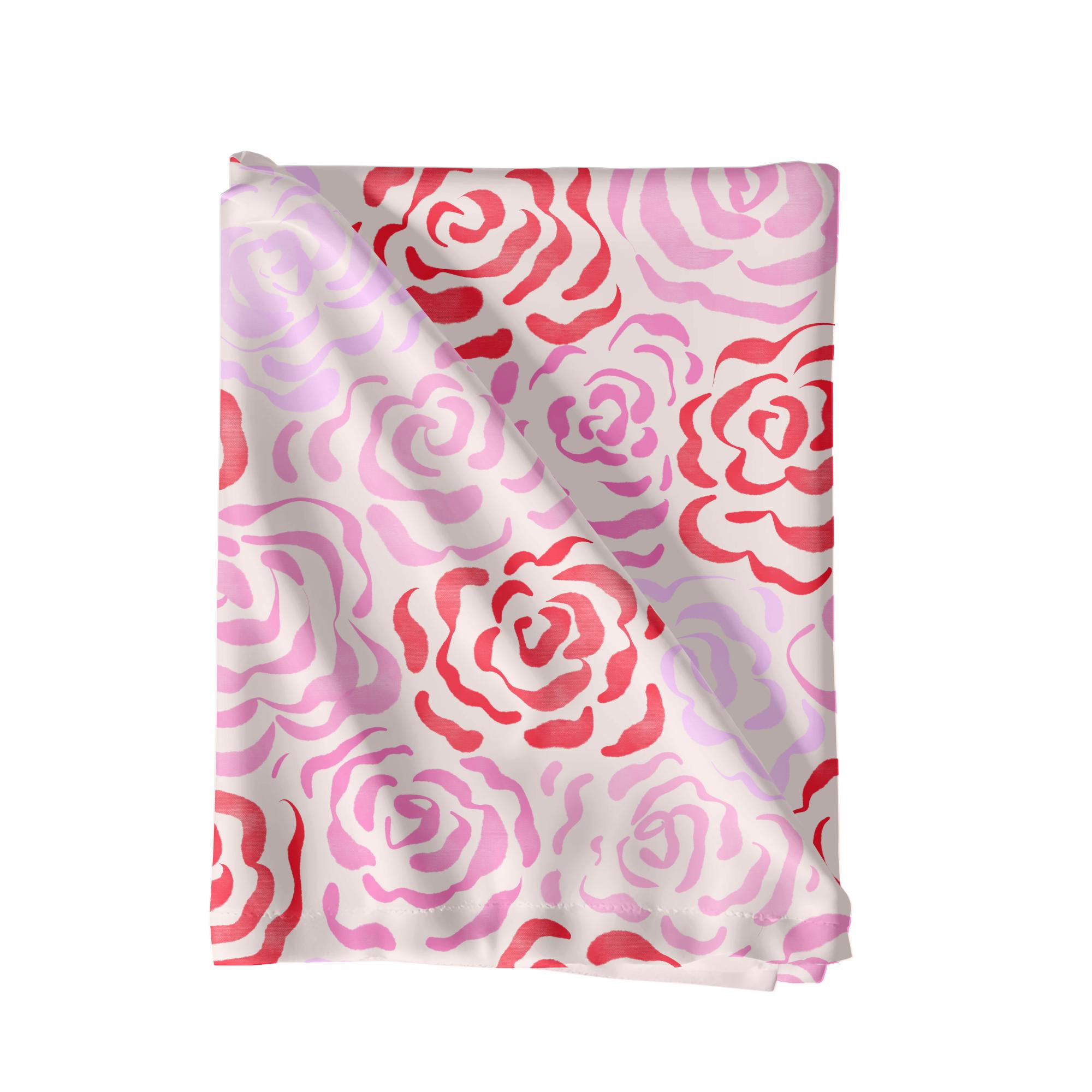 Watercolor Floral Roses Seamless Pattern for Valentine's Day, Abstract ...