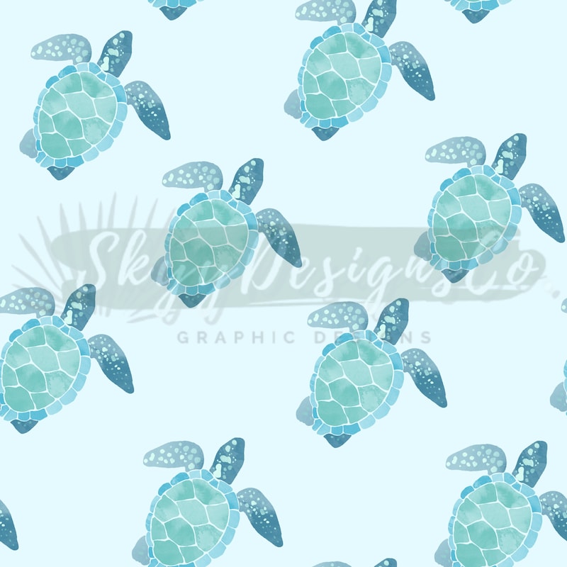 Sea Turtles Fabric - Etsy