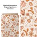 Boho Winter Neutral Digital Seamless Pattern for Fabrics and Wallpapers ...