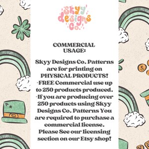 Lucky Rainbows and Clovers Seamless Pattern for St. Patrick's Day, St ...