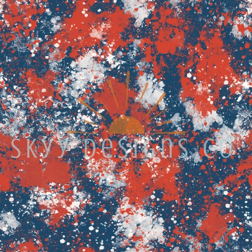 Fourth of July Cheetah Digital Seamless Pattern for Fabrics - Etsy