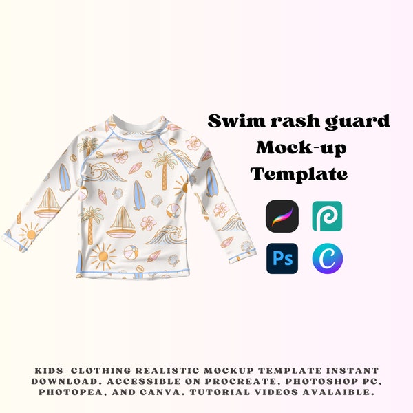 Rash Guard Pattern - Etsy