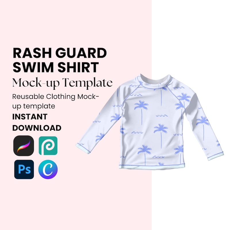 Rash Guard Pattern - Etsy