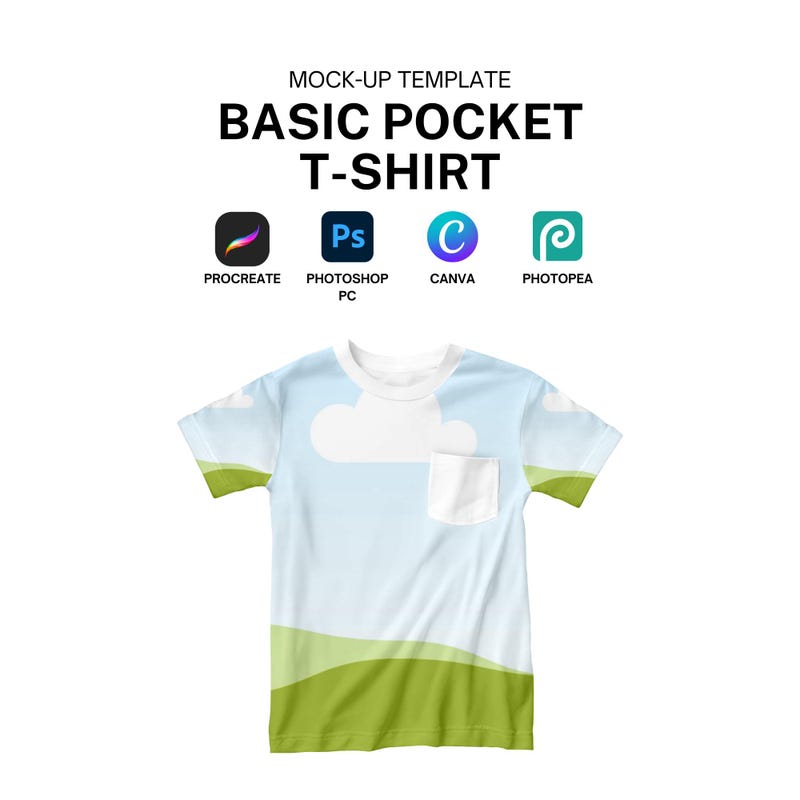 Pocket Clothing Mockup - Etsy