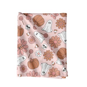 Boho Ghosts Seamless Pattern Design for Halloween, Digital Download ...