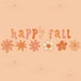 Boho Fall Floral Seamless Pattern for Fabrics and Wallpapers, Fall ...