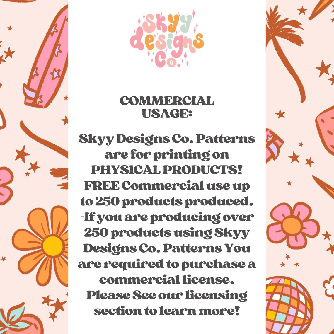 Retro Groovy Summer Seamless Pattern, Preppy Surfing Pattern Paper ...