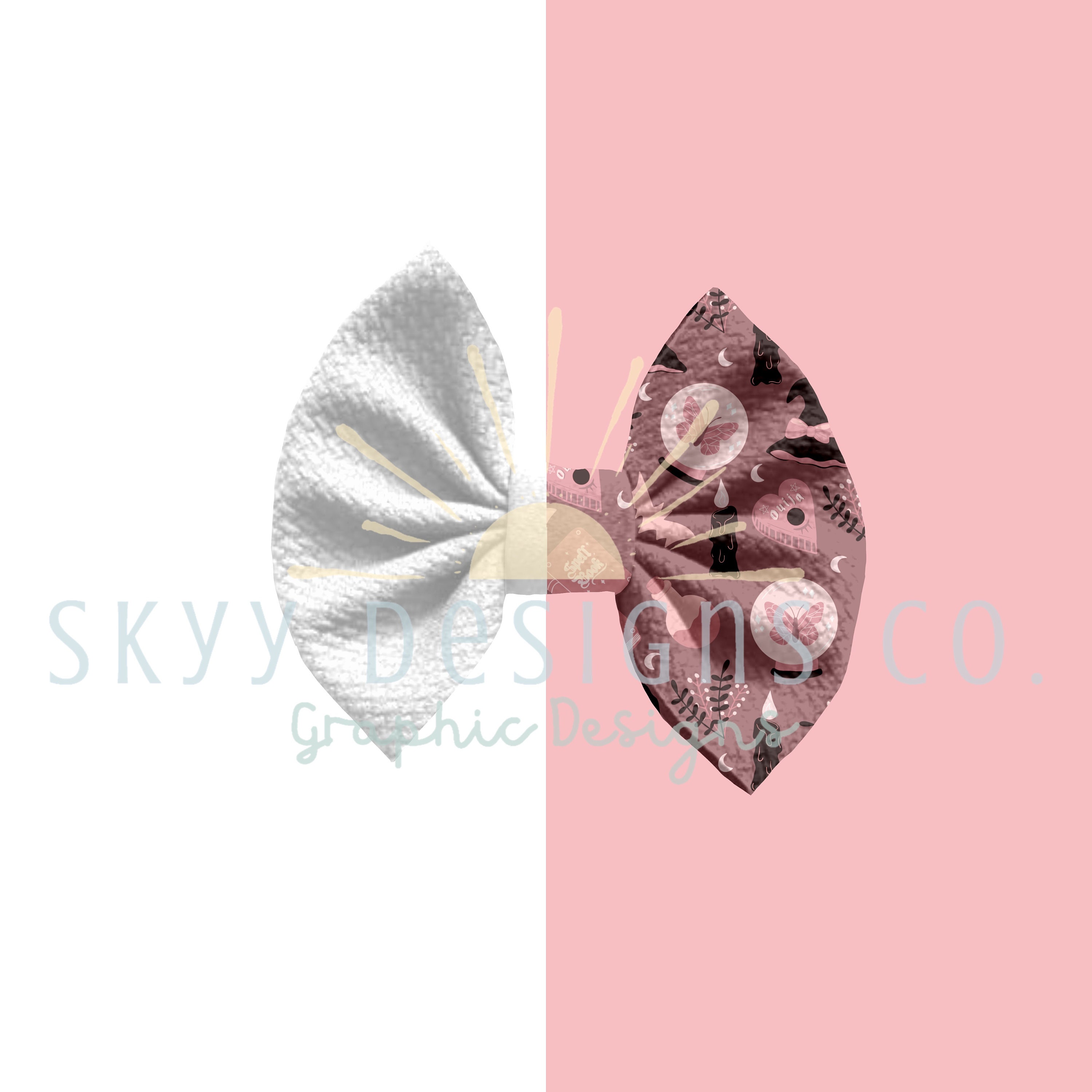 Bow Realistic Mock-up Template for Procreate and Photoshop - Etsy Canada