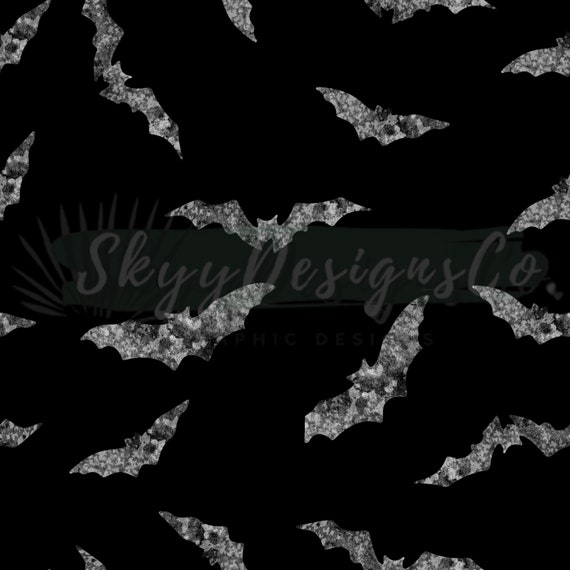 Watercolor Bats Digital Seamless Pattern for Fabrics and - Etsy