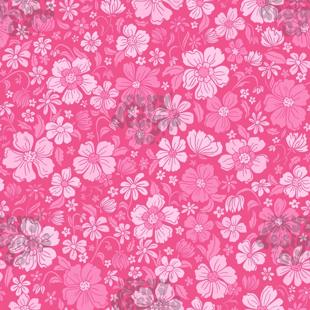 Bright Dainty Floral Seamless Pattern for Spring and Summer, Bright ...