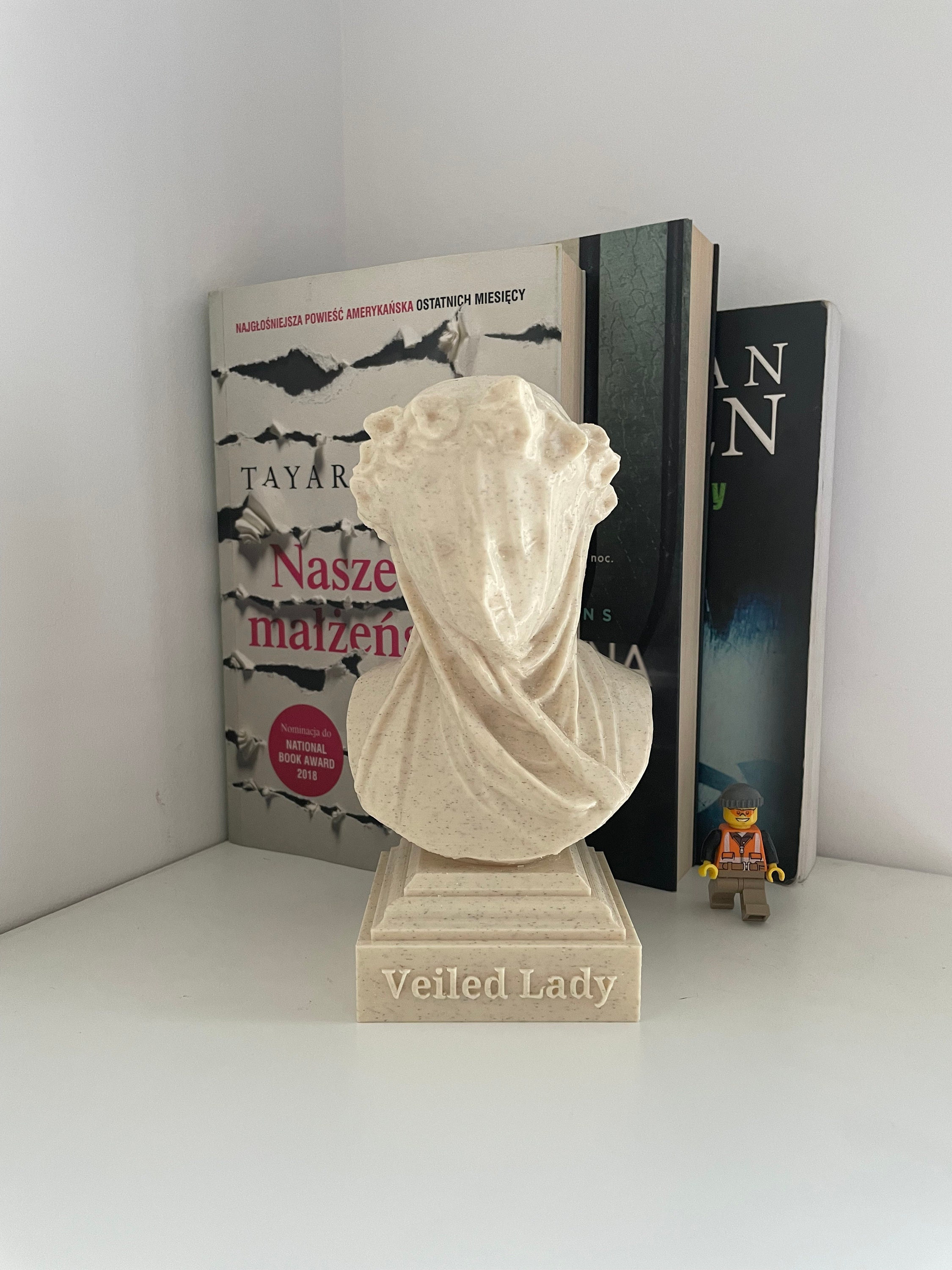 VEILED LADY Head Bust Statue - Etsy