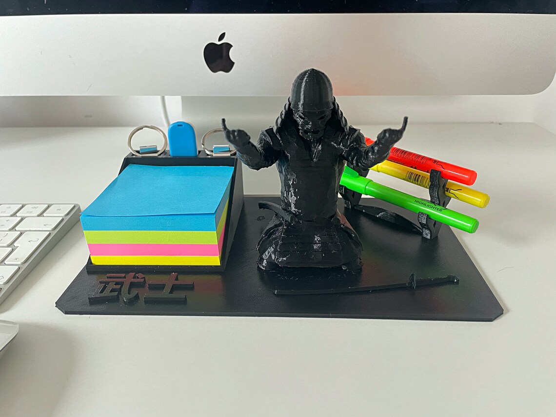 Samurai Desk Organizer - Etsy