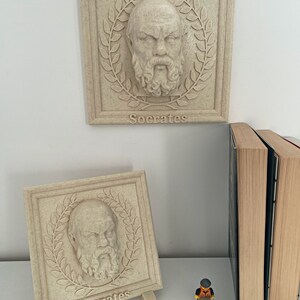 SOCRATES, PLATO, ARISTOTLE Head Desk and Wall Decoration - Etsy