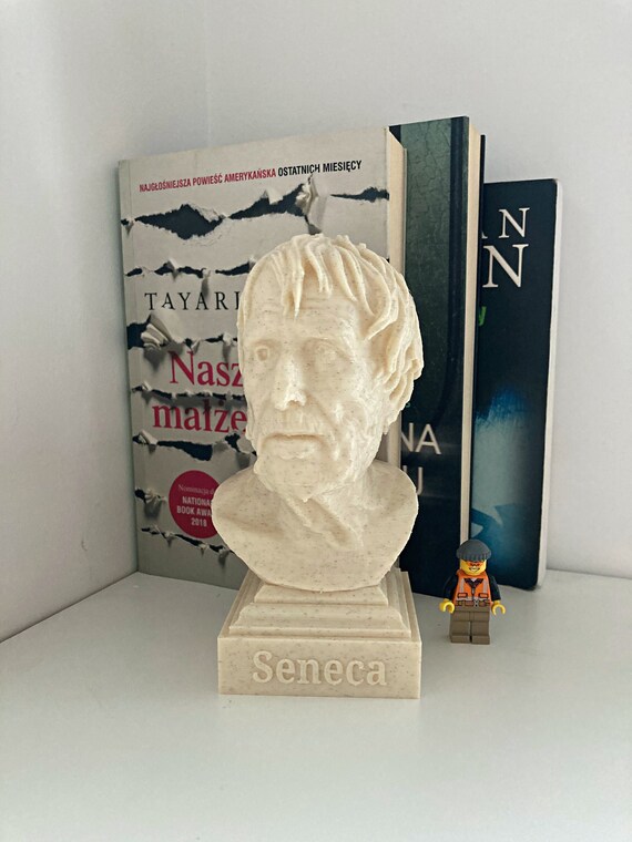 SENECA Head Bust Statue - Etsy