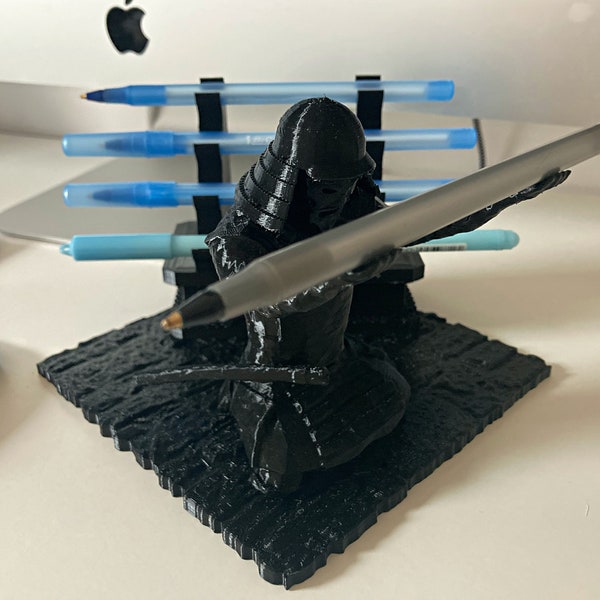 Samurai Pen Holder - Etsy