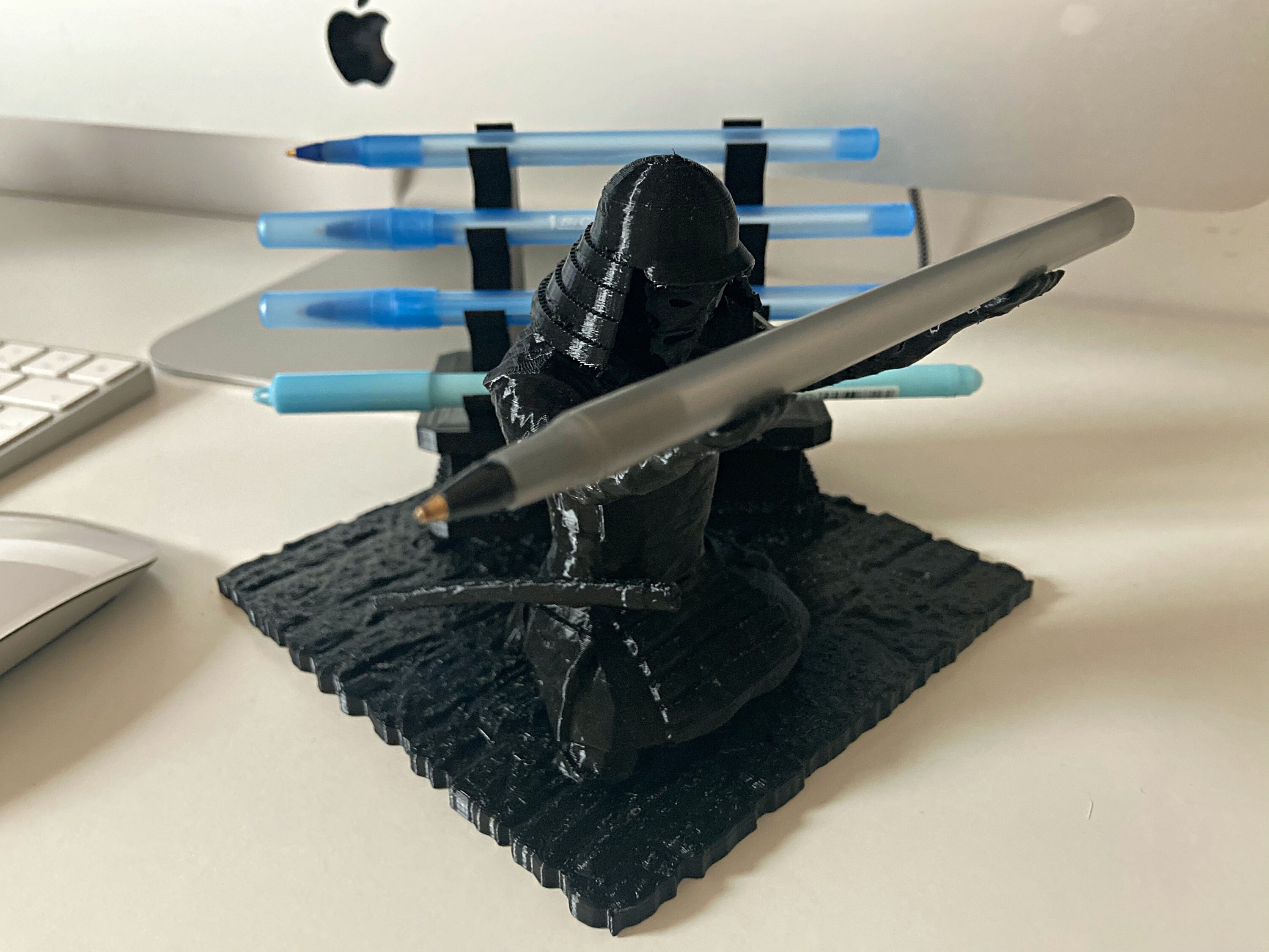 Original Samurai Pen Holder - Etsy